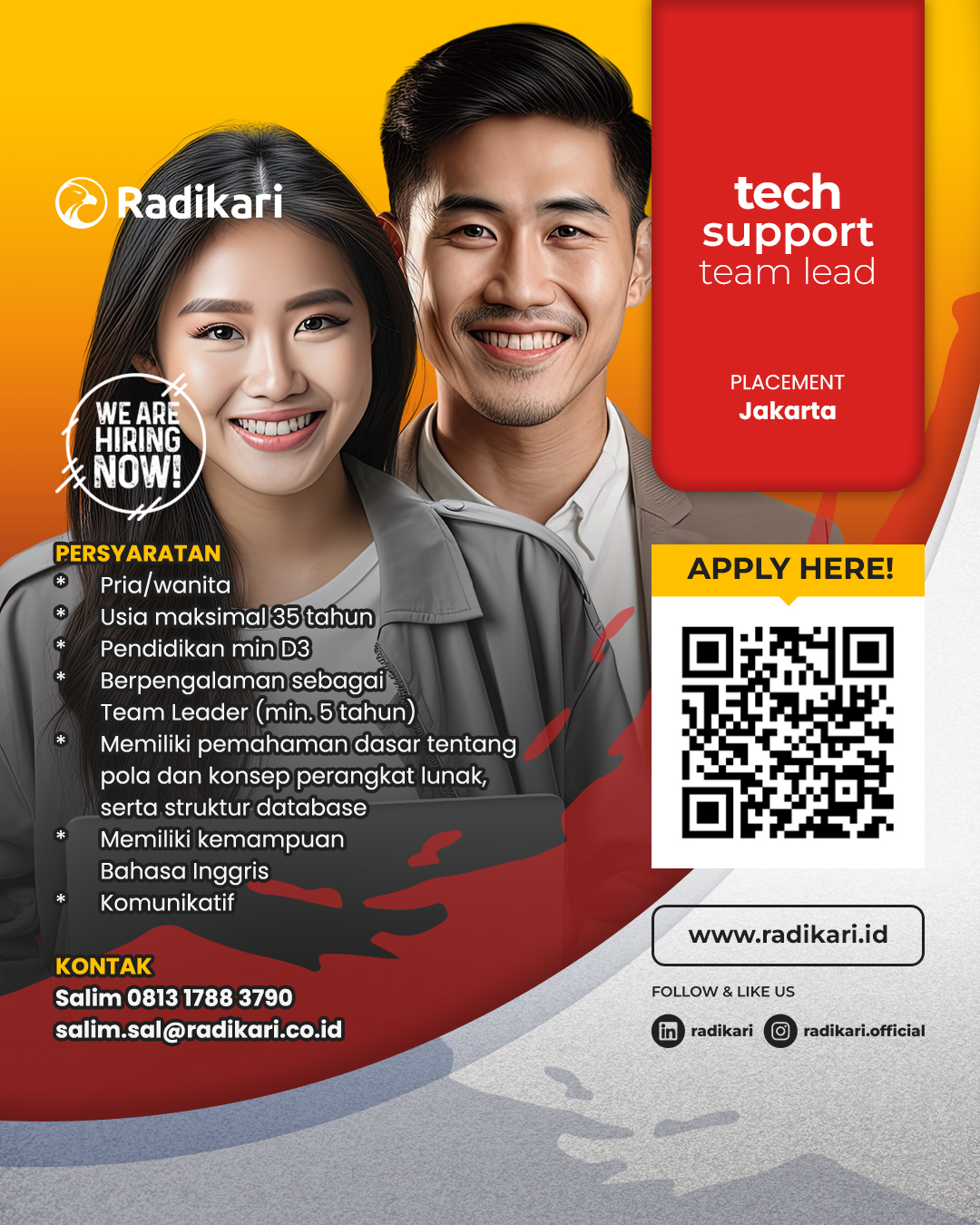 Career | Radikari.id